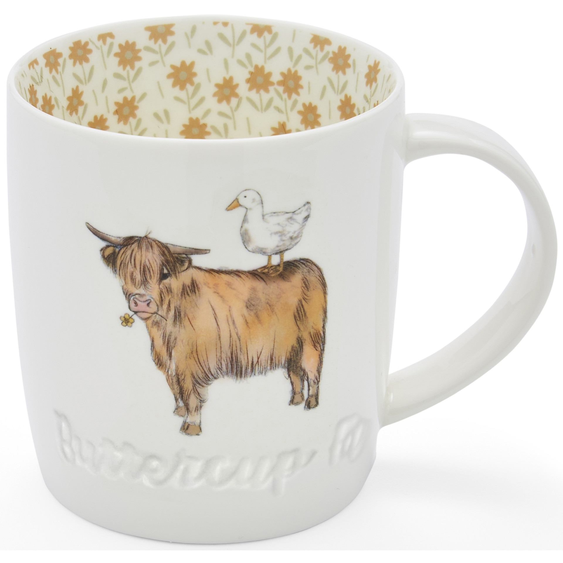 Cooksmart Buttercup Farm Angus Barrel Mug