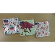 Essential Asstd 3ply Napkins Anna 33cm 20s