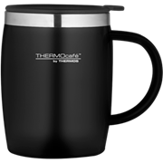 Thermos Thermocafe Soft Touch Desk Mug Black 450ml