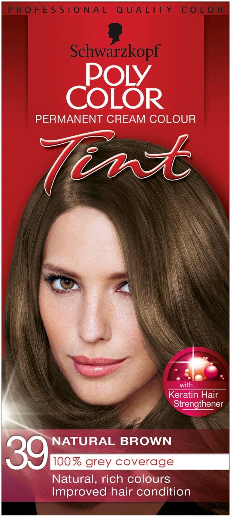 Schwarzkopf Poly Colour Permanent Natural Light Brown 39 (11257)